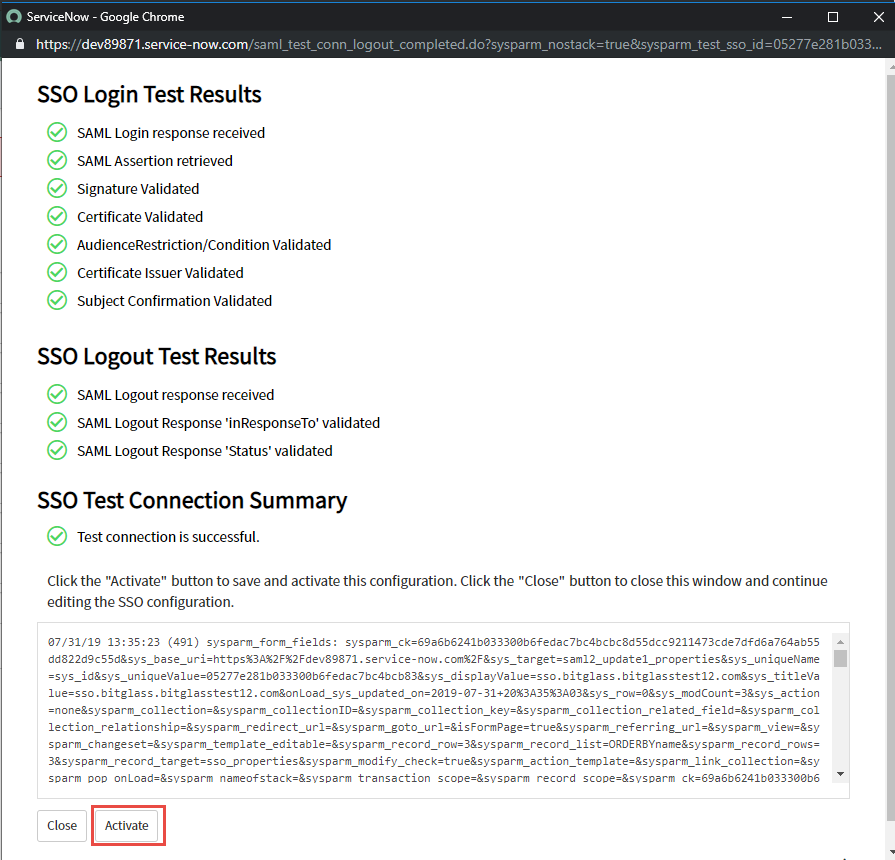 ServiceNow: Deploying Forcepoint Data Security Cloud | SSE as a SAML IdP